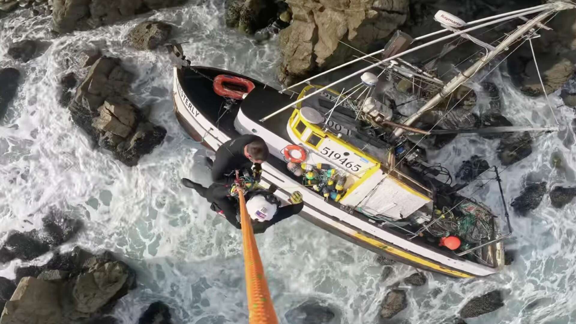Man found dead in boat crash on Marin County coast, officials say