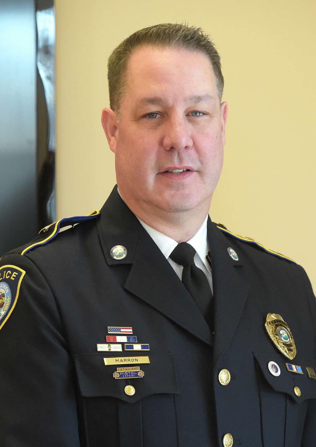 Jeremiah Marron succeeds Donald Anderson as Darien police chief
