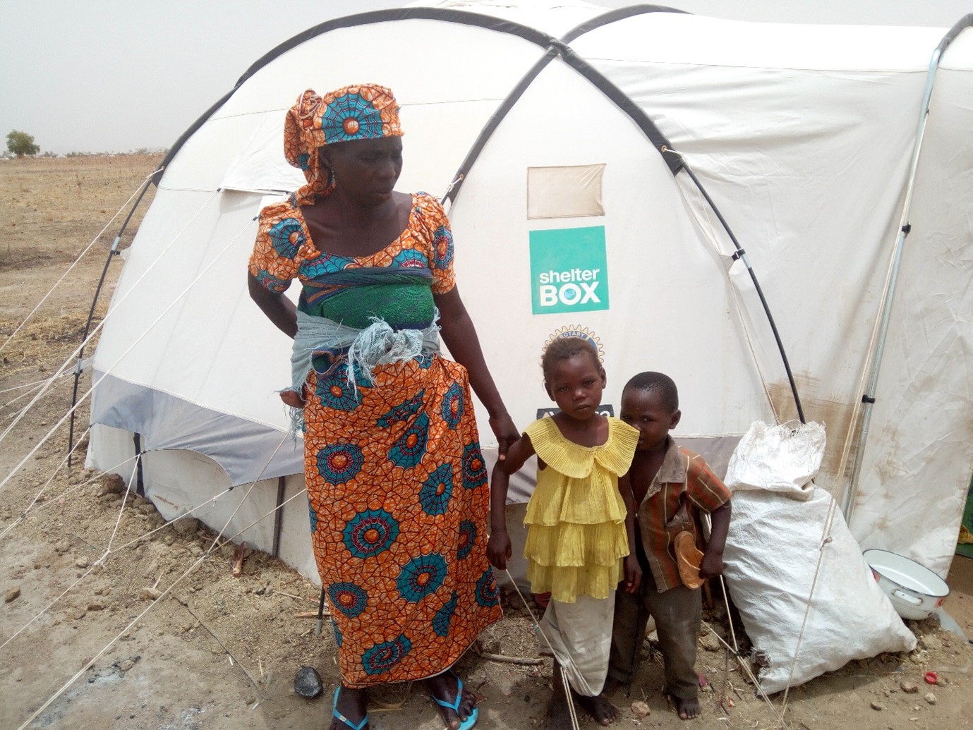 Rotary International's Shelter Box project offers emergency supplies