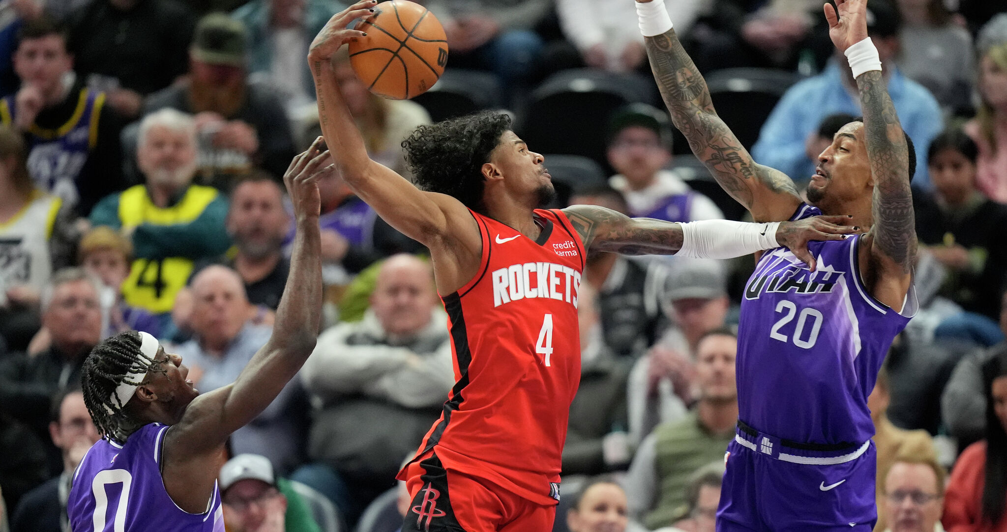 Houston Rockets edge Utah Jazz, push winning streak to 11 games