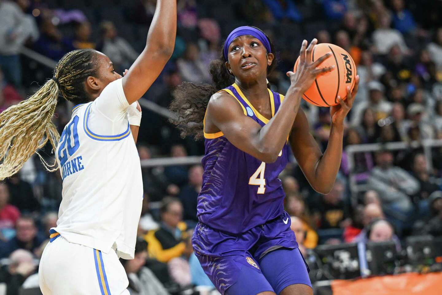 Flau’jae Johnson key for LSU vs. Iowa in NCAA championship rematch