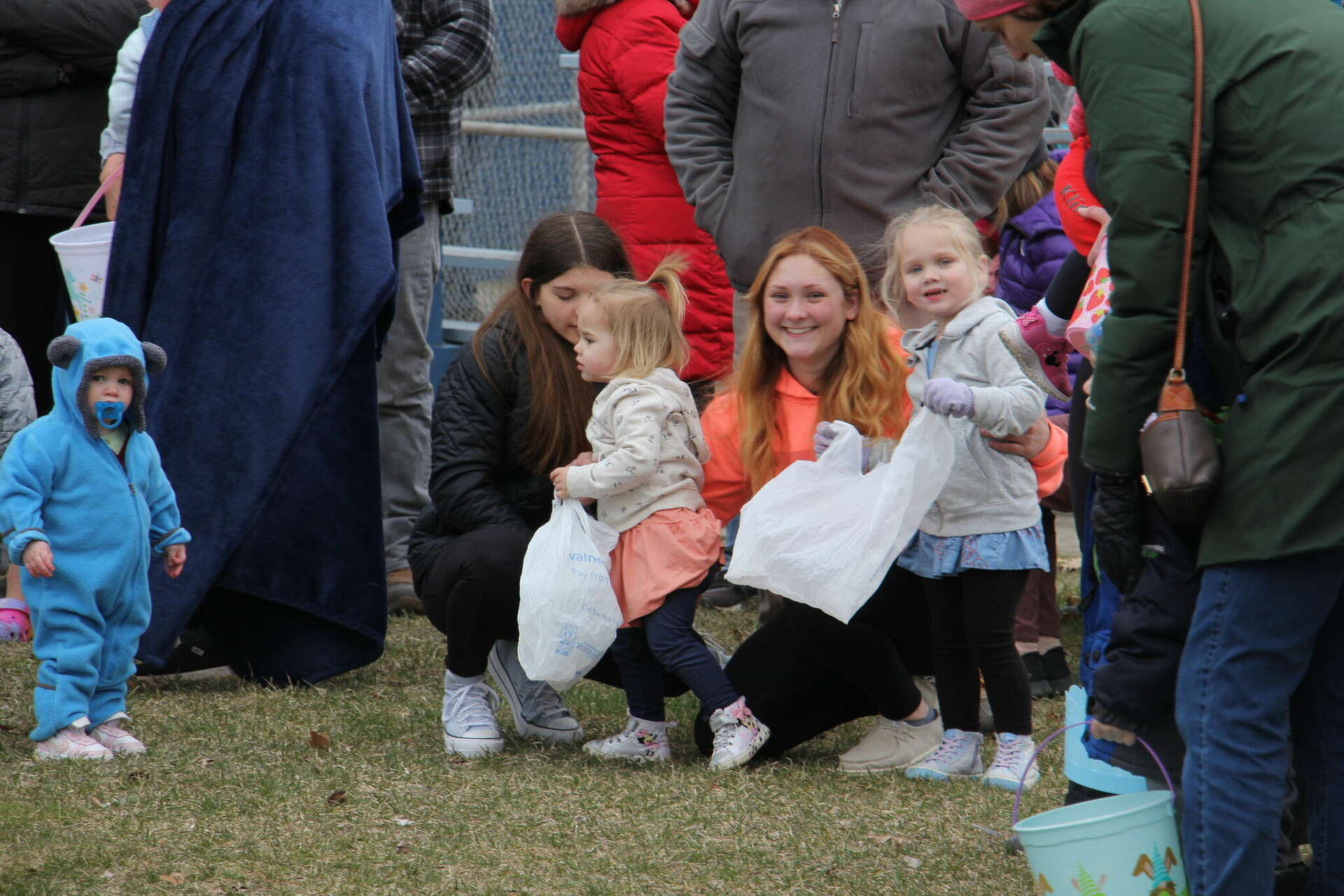 Easter egg hunt in Gallup Park organized by the Port Austin Chamber of