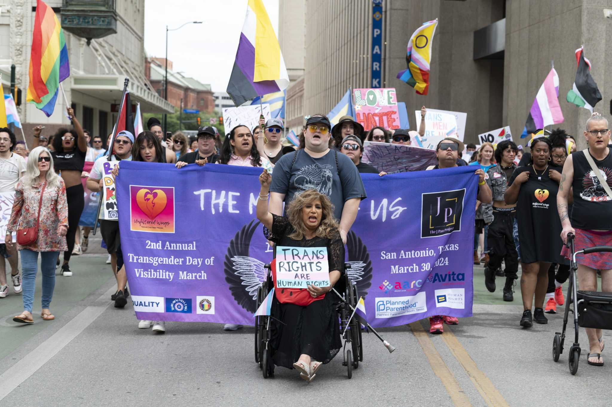 ‘A safe haven’: San Antonians mark Transgender Day of Visibility