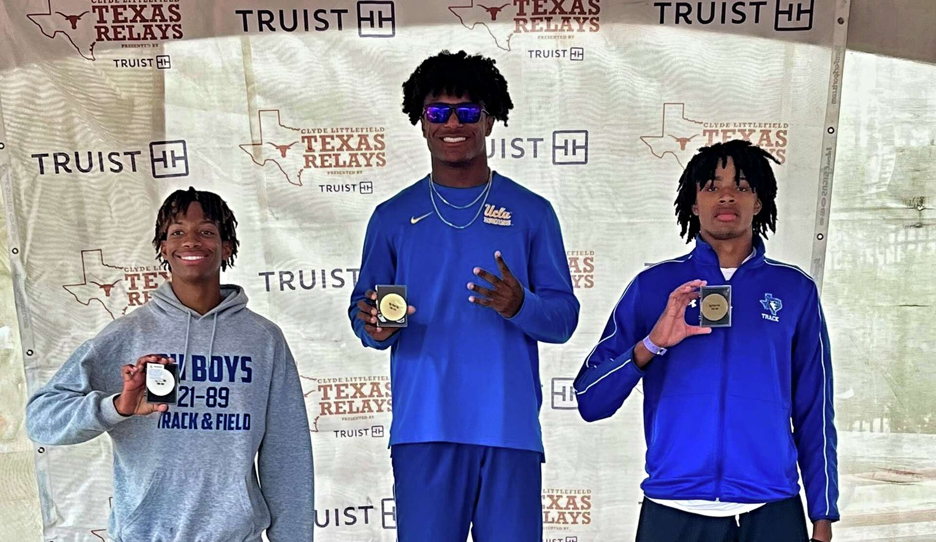 Episcopal senior Karson Gordon breaks national record for triple jump