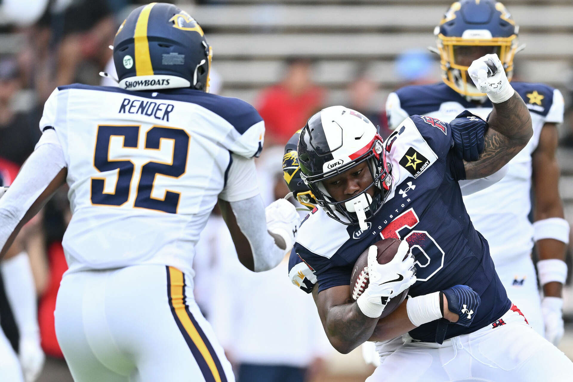 Houston Roughnecks fall to Memphis Showboats in UFL opener