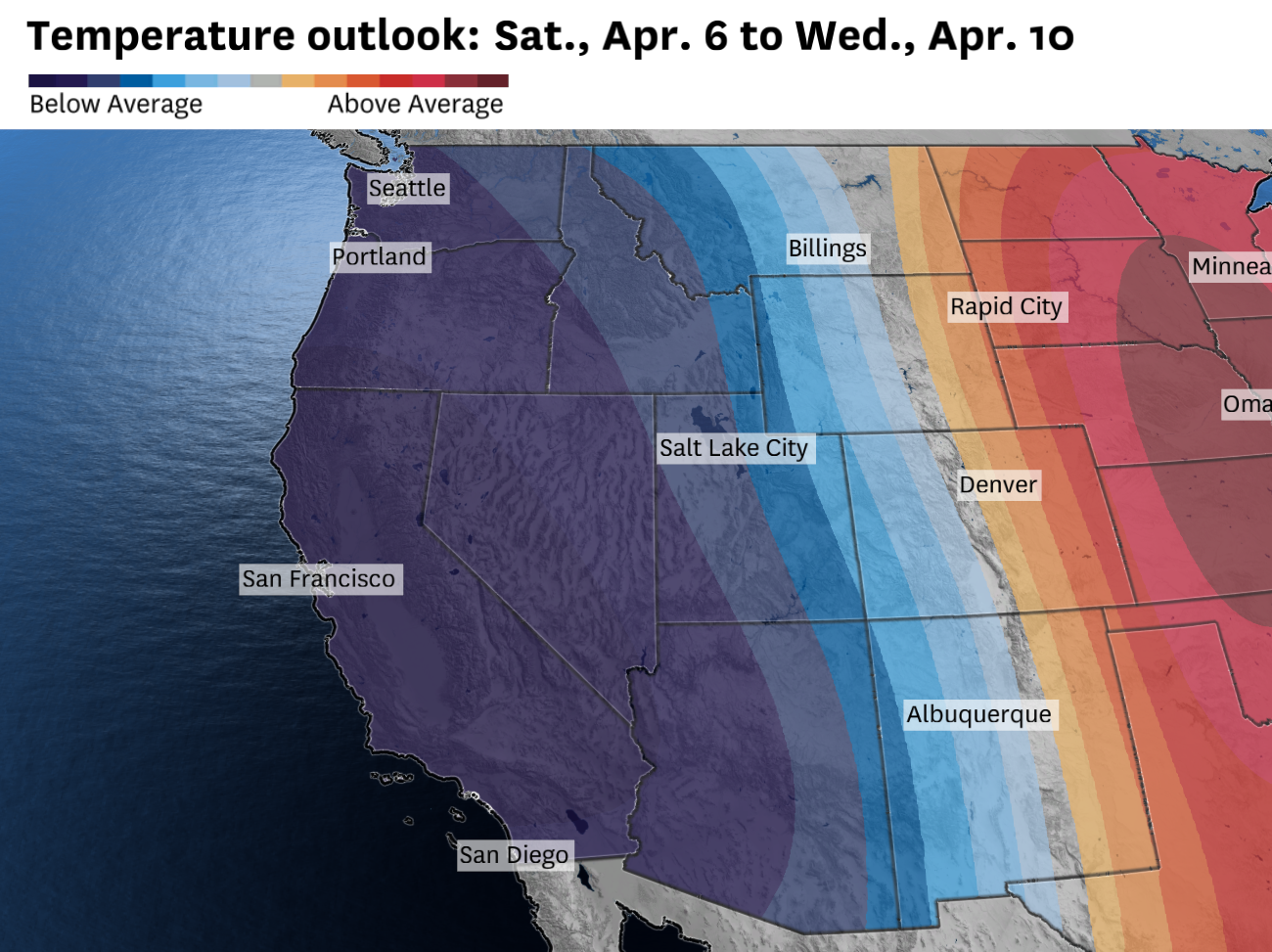 California weather in April: How long the cold, rain will last