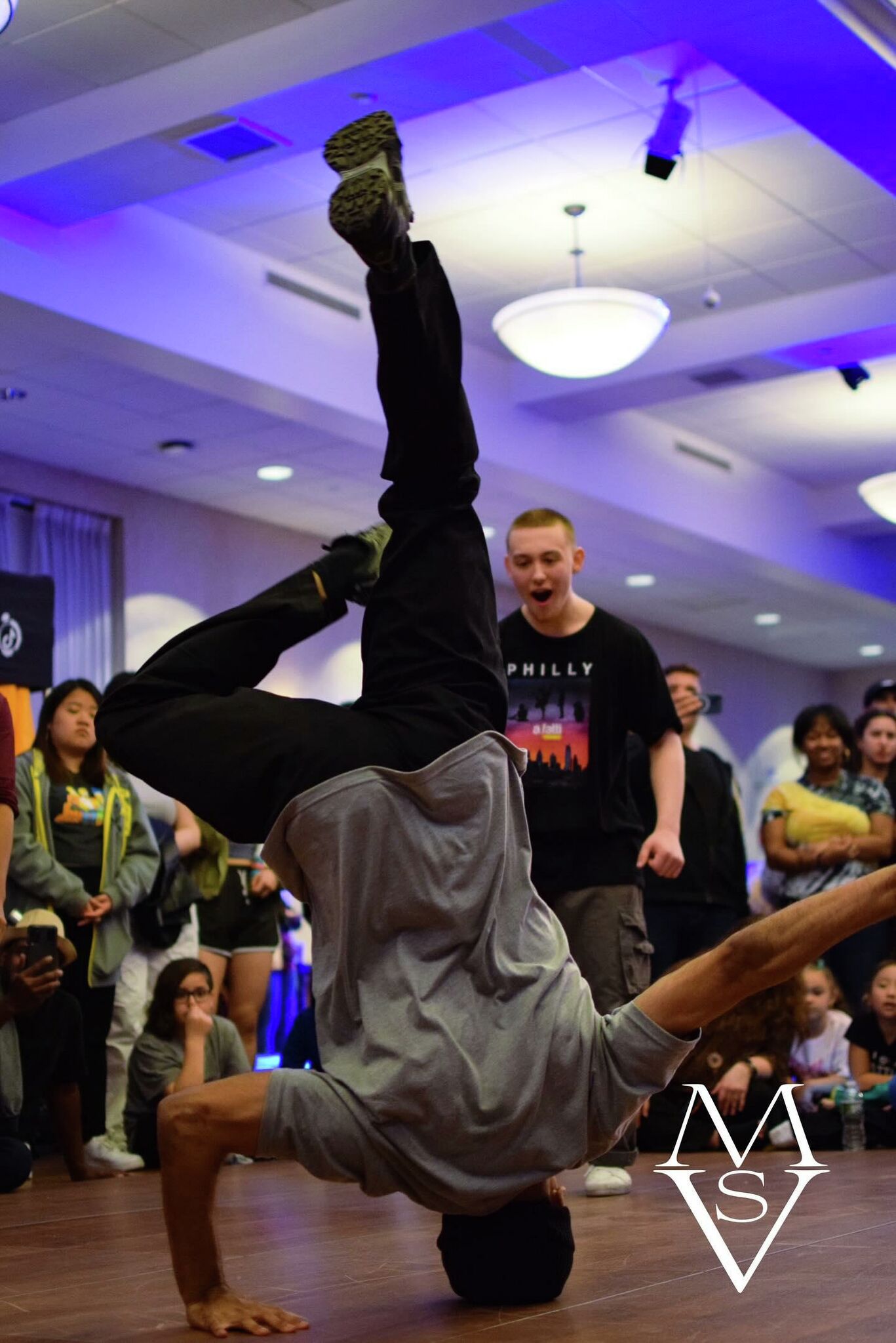 Hartford breakdancer one of the highlights of Trinity Hip-Hop Festival