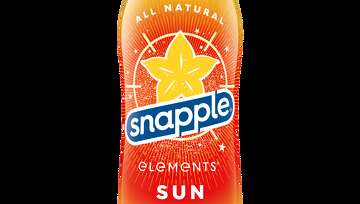 Snapple rolling out new Elements Sun flavor drink