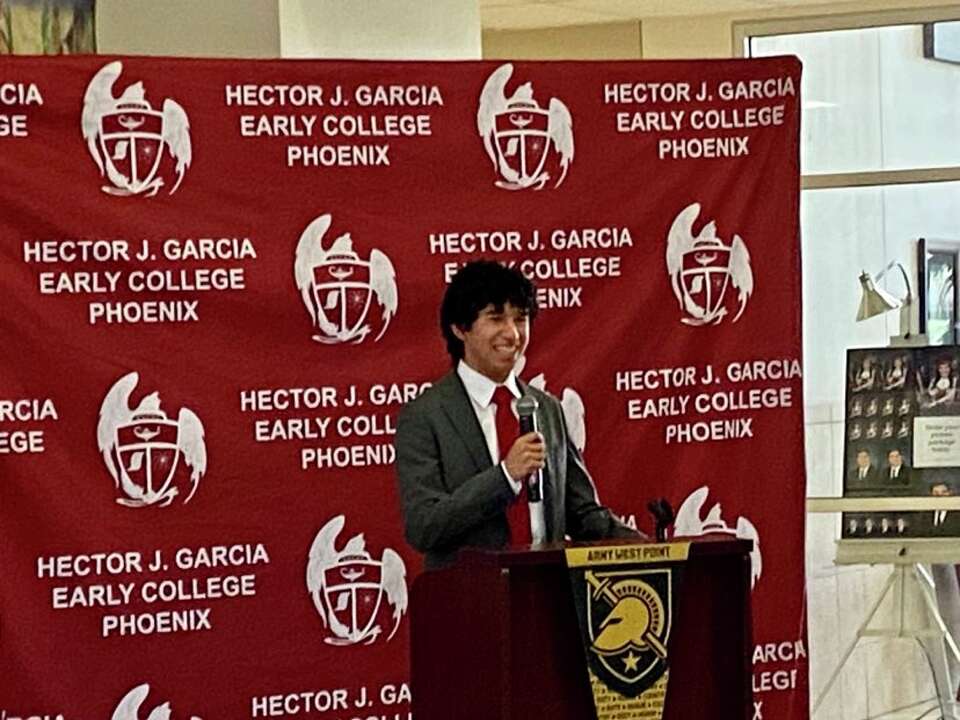 Cuellar announces Laredo student Aaron Fuentes to attend West Point