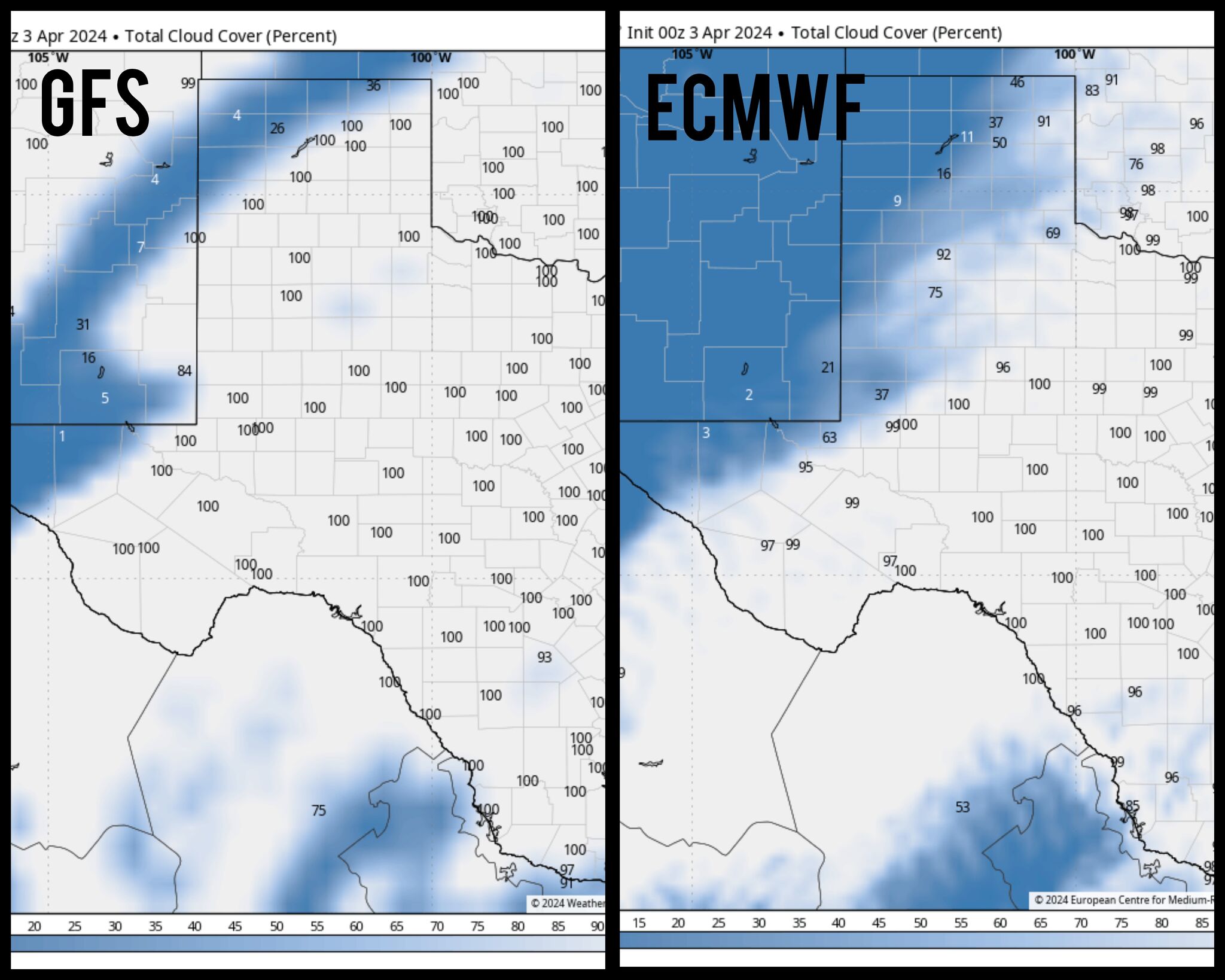 Will clouds block the eclipse in West Texas? It’s a close call.