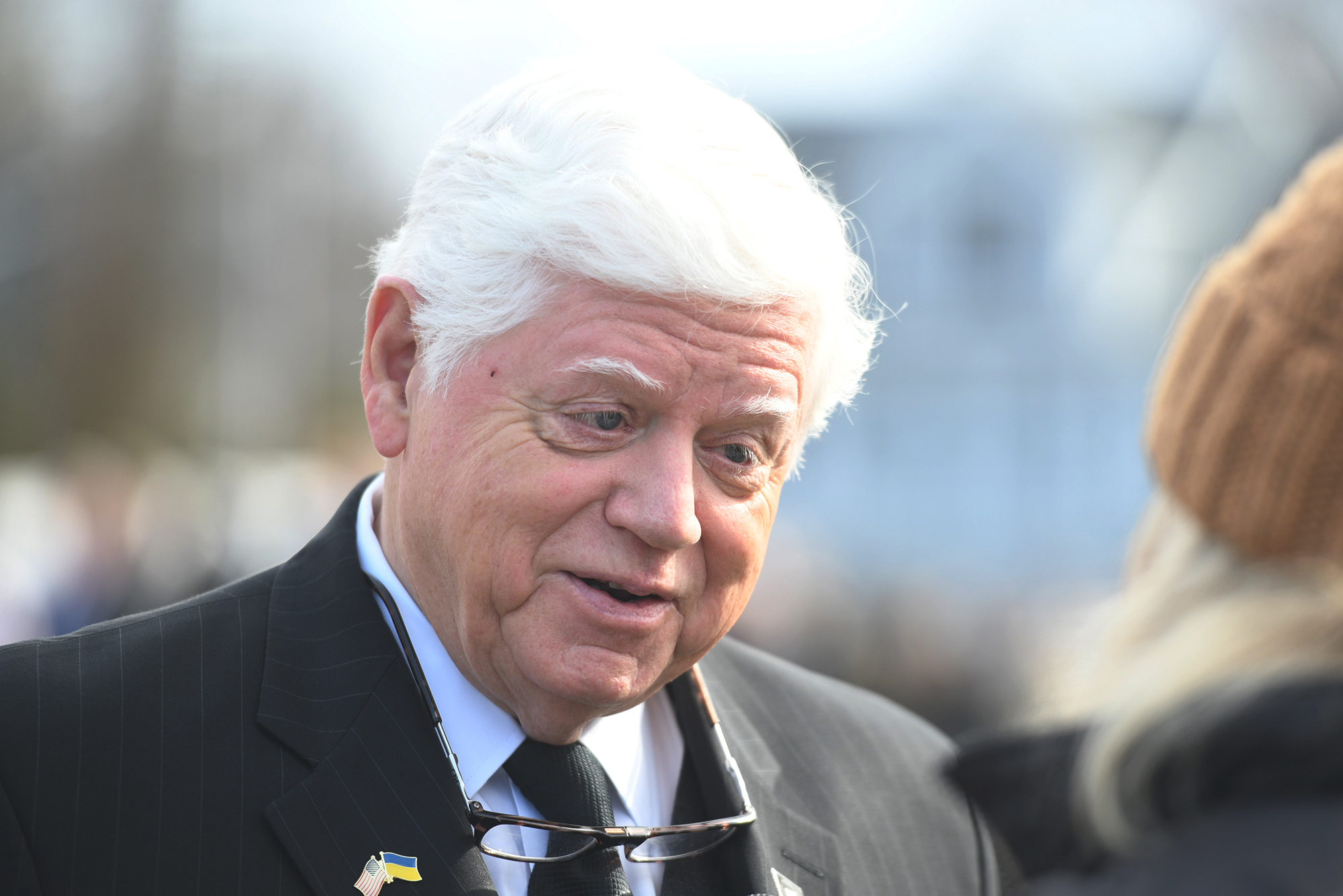 Rep. John Larson in 'good spirits' after pausing during speech: Office