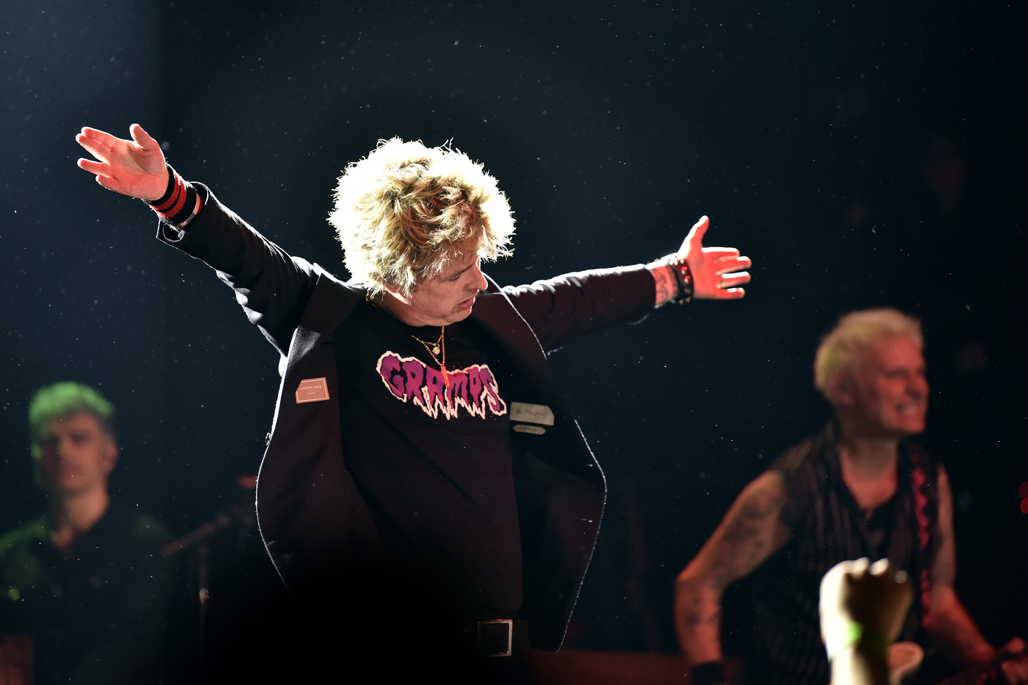 Green Day sparks conservative backlash for Trump mask