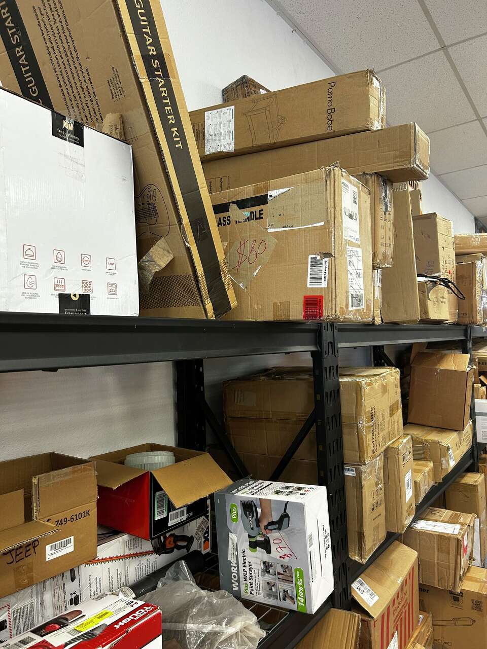 Bay Area store sells returned Amazon packages — still in the box
