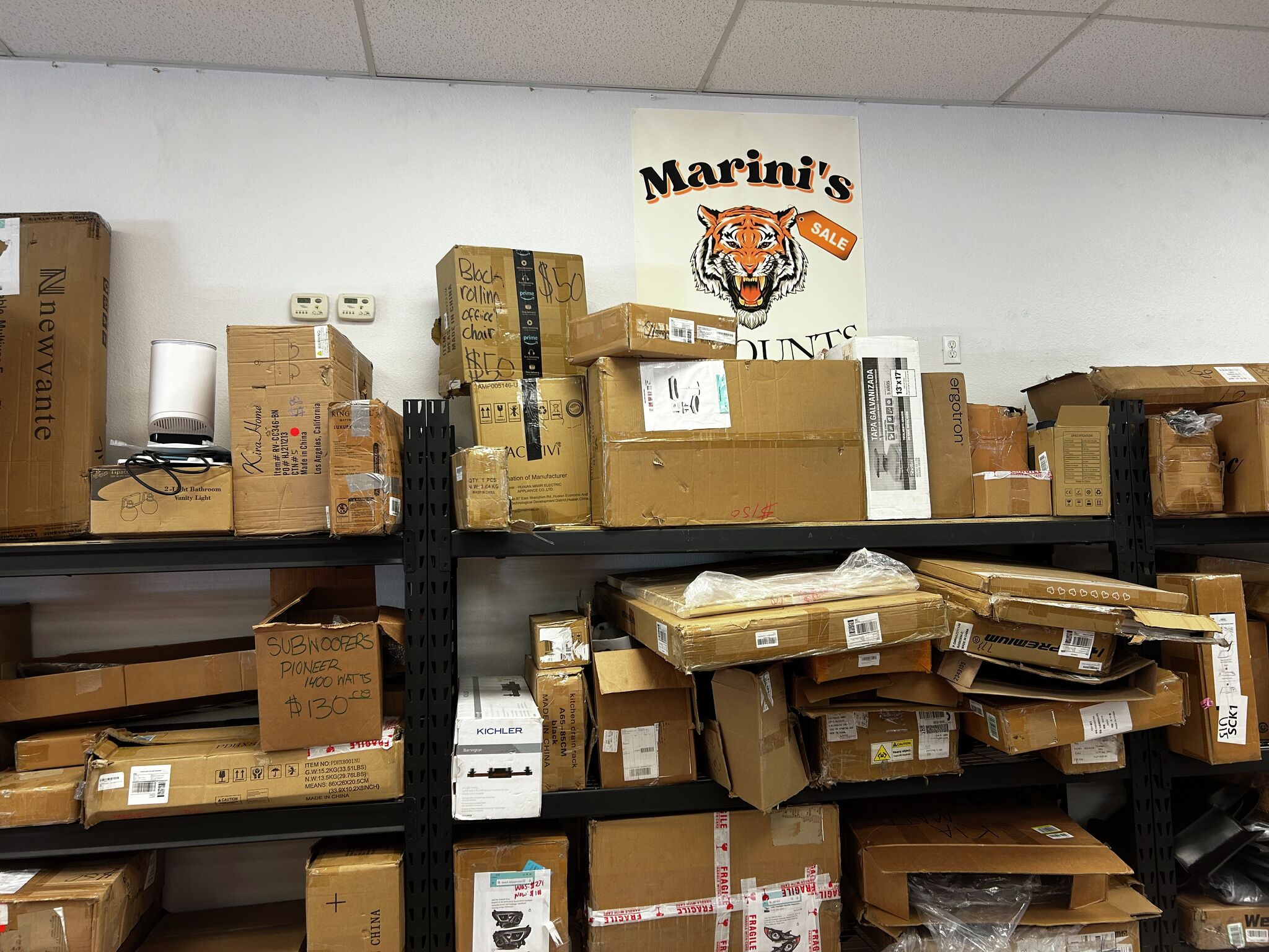 Bay Area store sells returned Amazon packages — still in the box