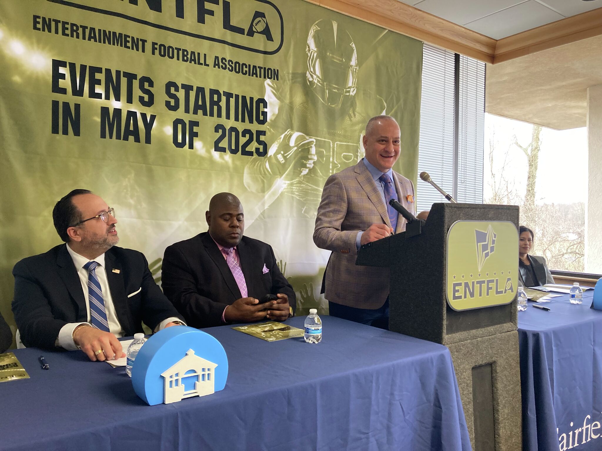 Arena football startup launches Danbury team, focuses on entertainment