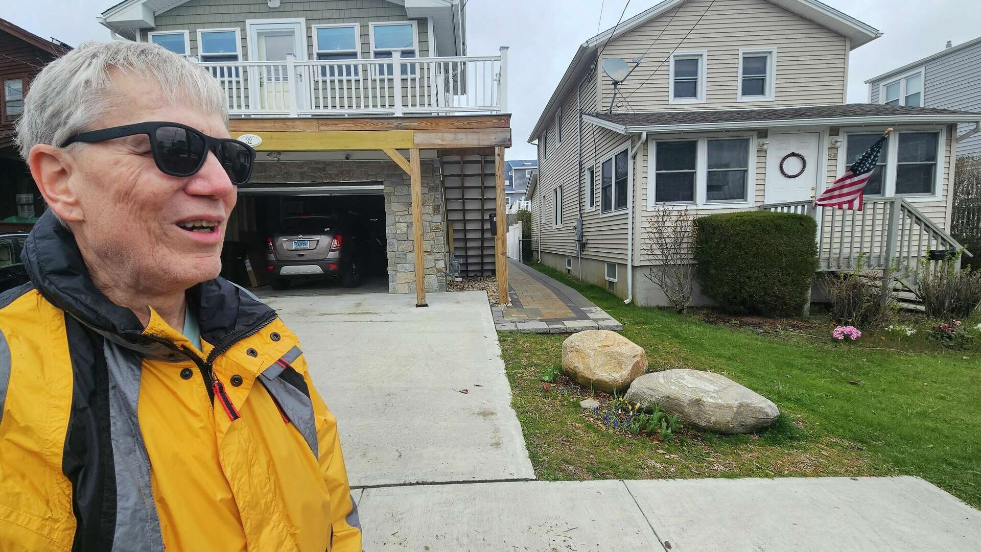 Milford hit hard by rain, wind, with many shorelands flooded