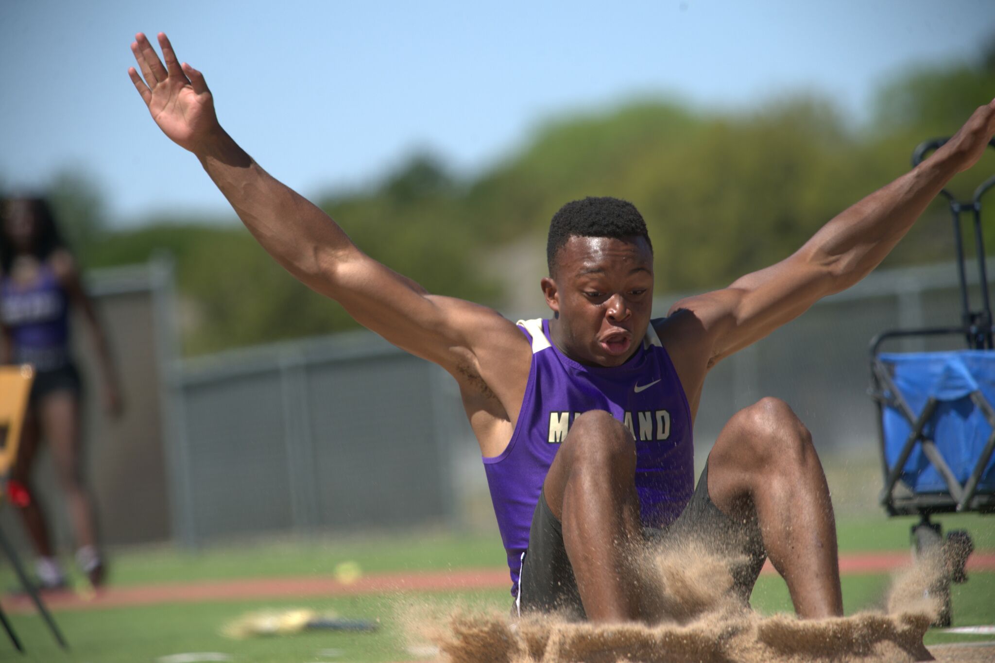 Midland High's Waters, Legacy's Strambler win jump events at 2-6A meet