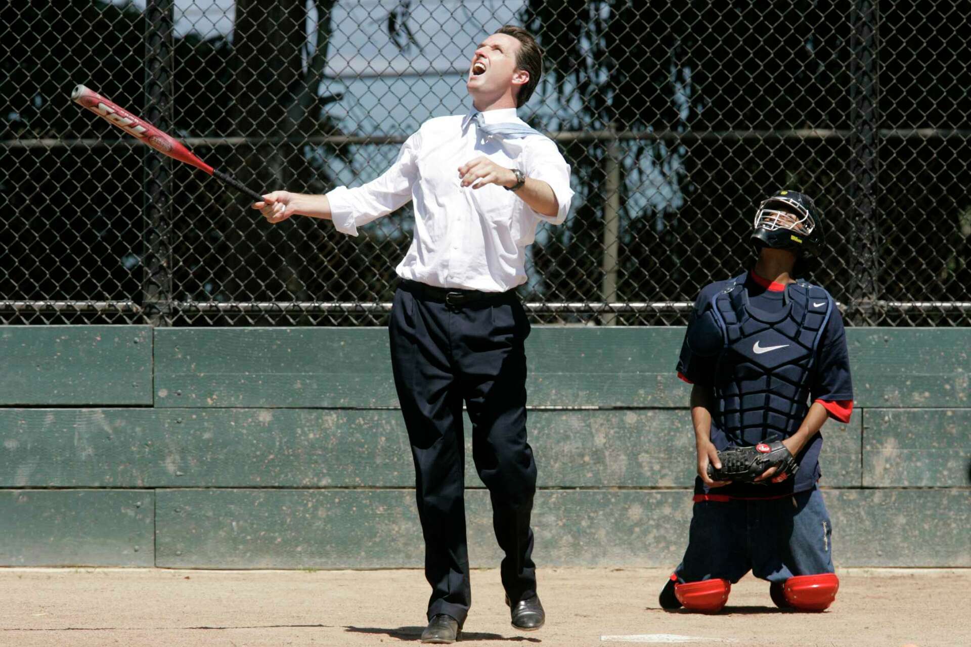 Gavin Newsom's biography overstates his accomplishments in baseball