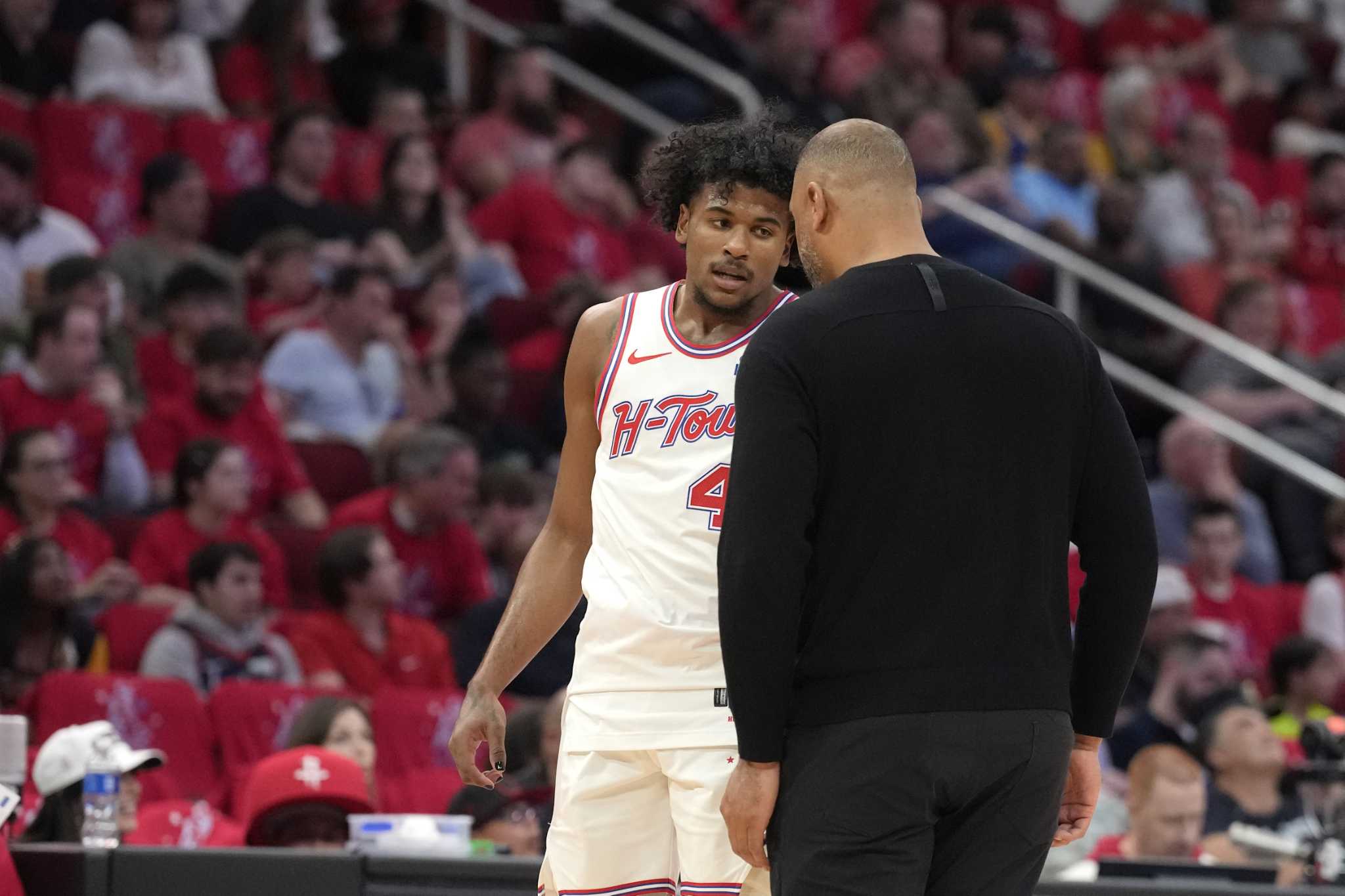 Houston Rockets aim for consolation prize of a winning record