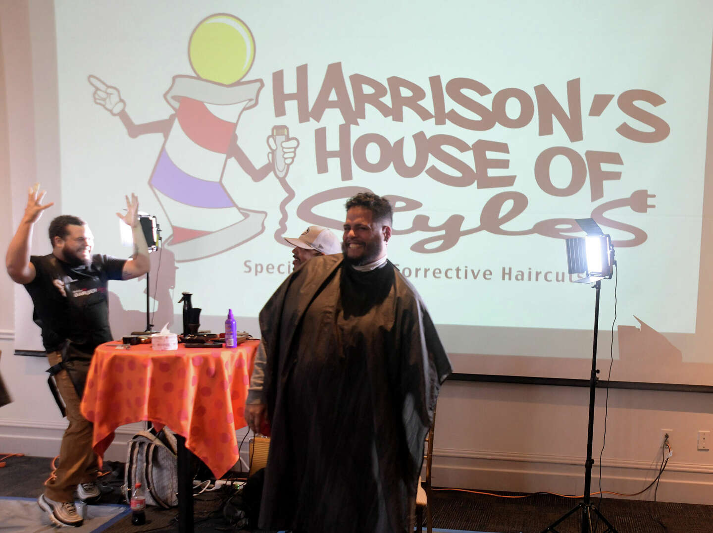 Barber battle held at Wadsworth Atheneum as part of hair exhibit