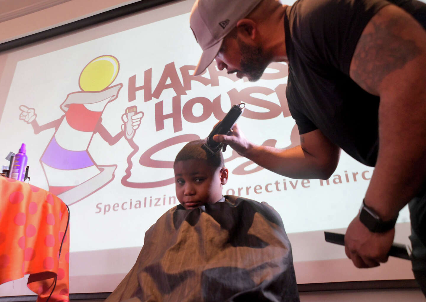 Barber battle held at Wadsworth Atheneum as part of hair exhibit