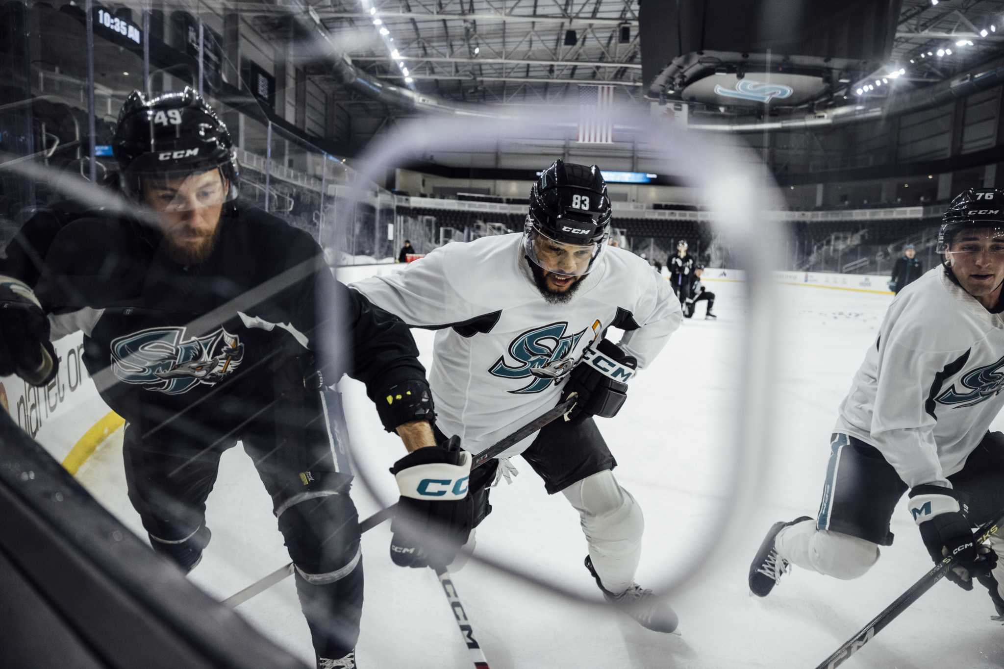 Akim Aliu’s comeback on Sharks AHL team: It’s more than just personal