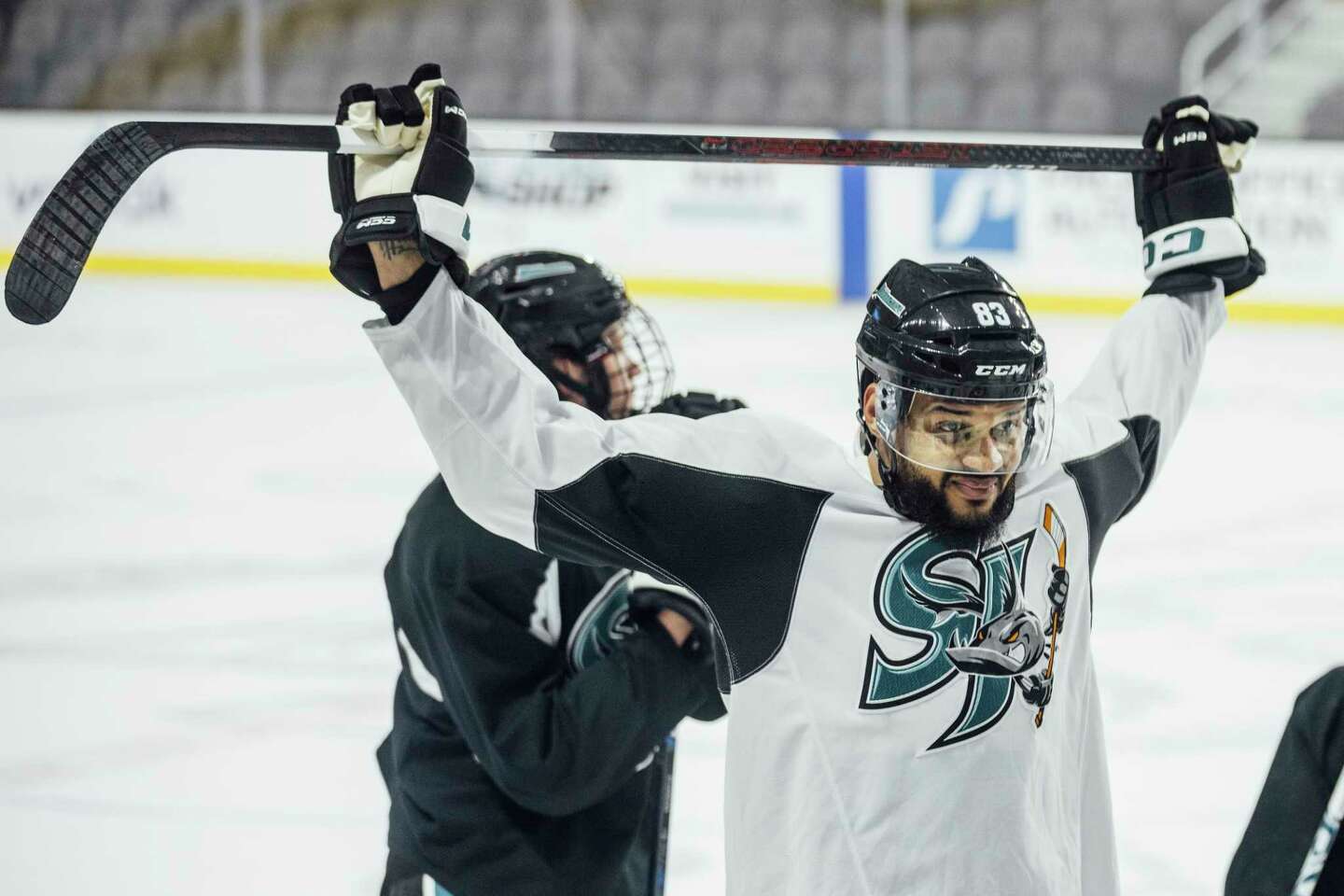 Akim Aliu’s comeback on Sharks AHL team: It’s more than just personal