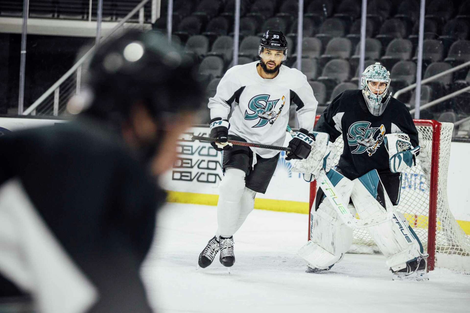 Akim Aliu’s comeback on Sharks AHL team: It’s more than just personal