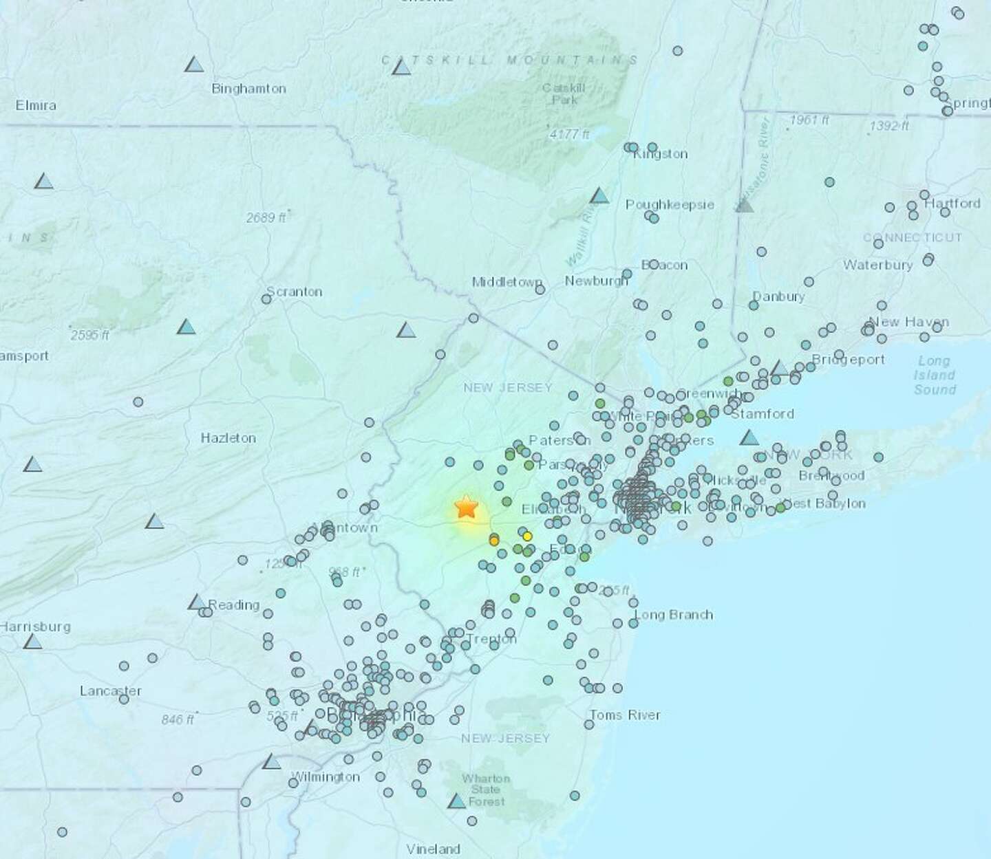 Earthquakes in Connecticut have been recorded for two centuries