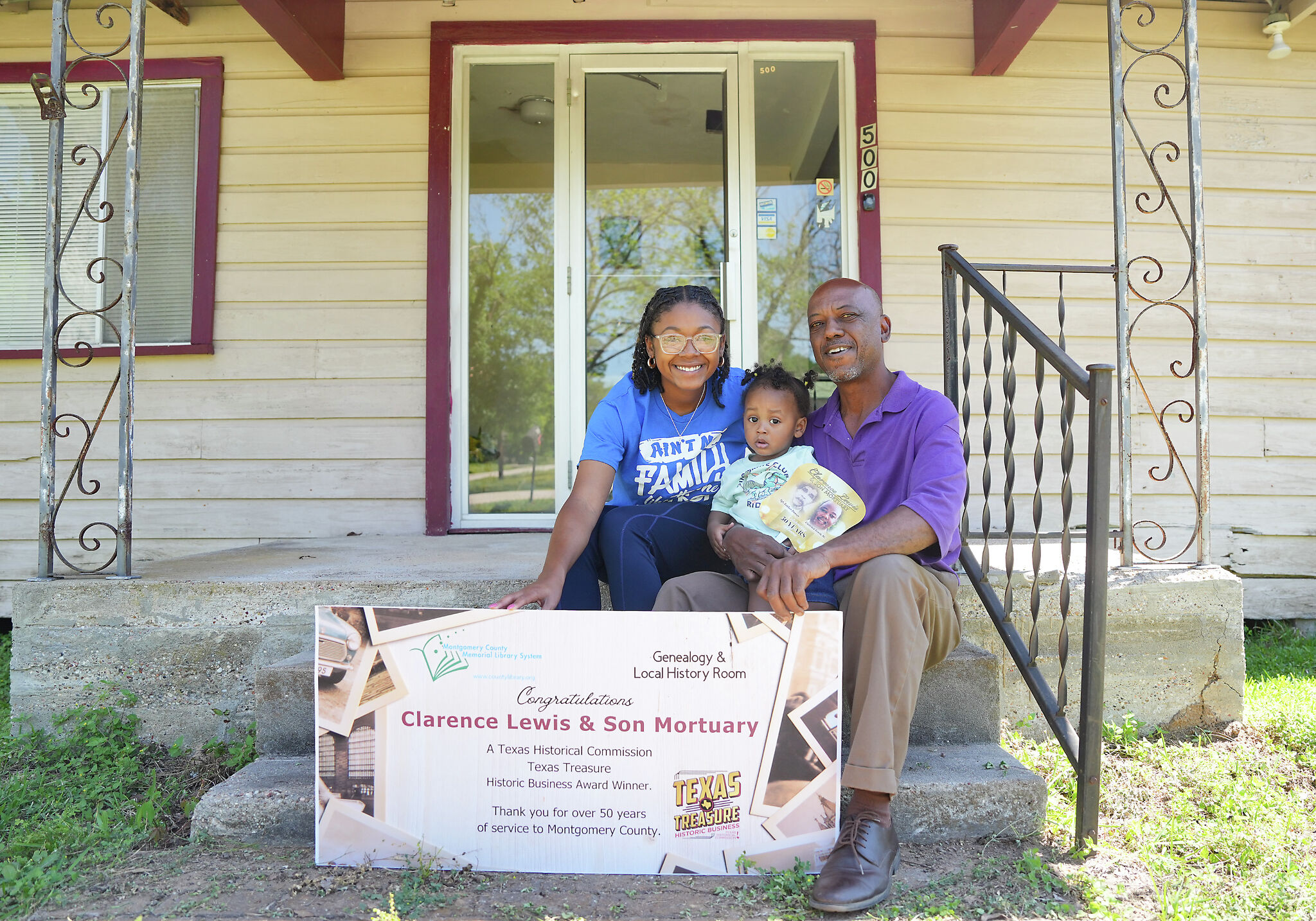 Clarence Lewis & Son Mortuary honored by Texas Historical Commission