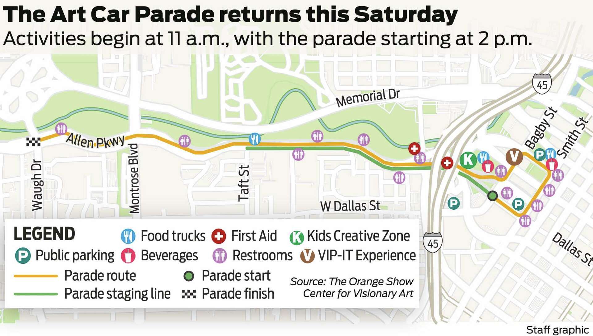 Art Car Parade in Houston: Where are the best places to watch?