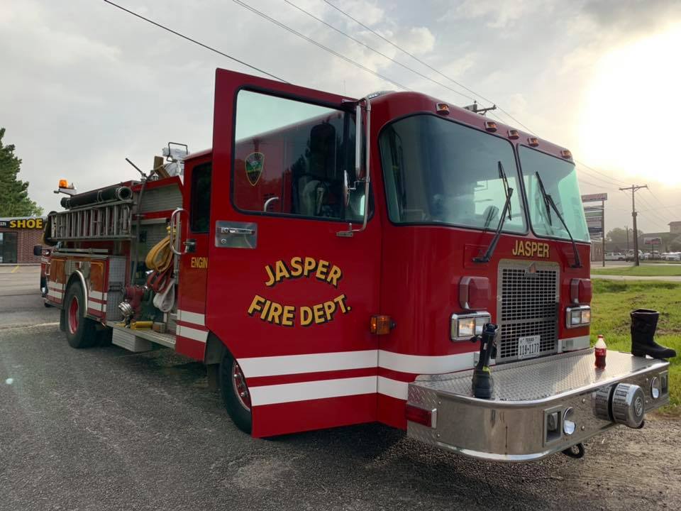 Jasper Fire Department receives grant from Texas A&M Forest Service