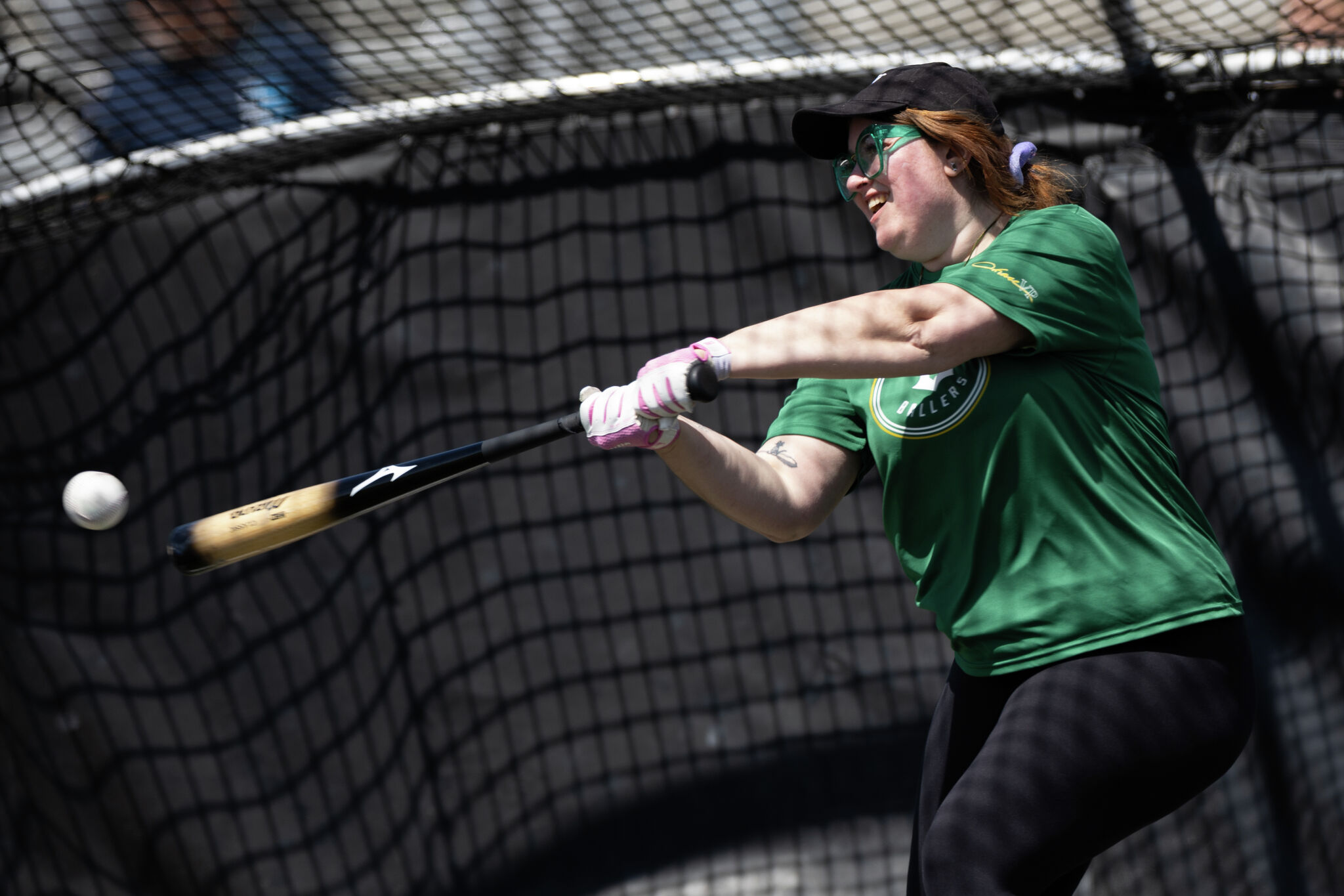 I tried out for Oakland Ballers, thinking of women before and after me