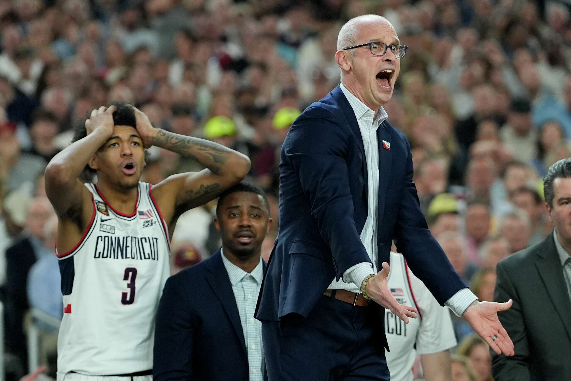 Final Four recap: UConn beats Alabama, to face Purdue Monday