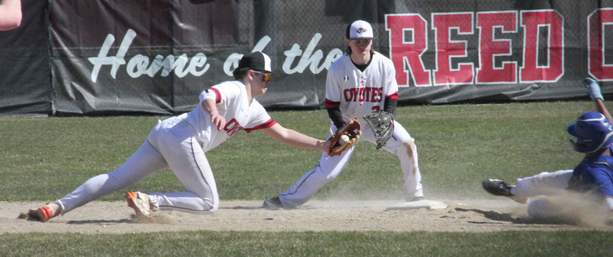 Erickson's bat, Somers' arm leads Coyote attack