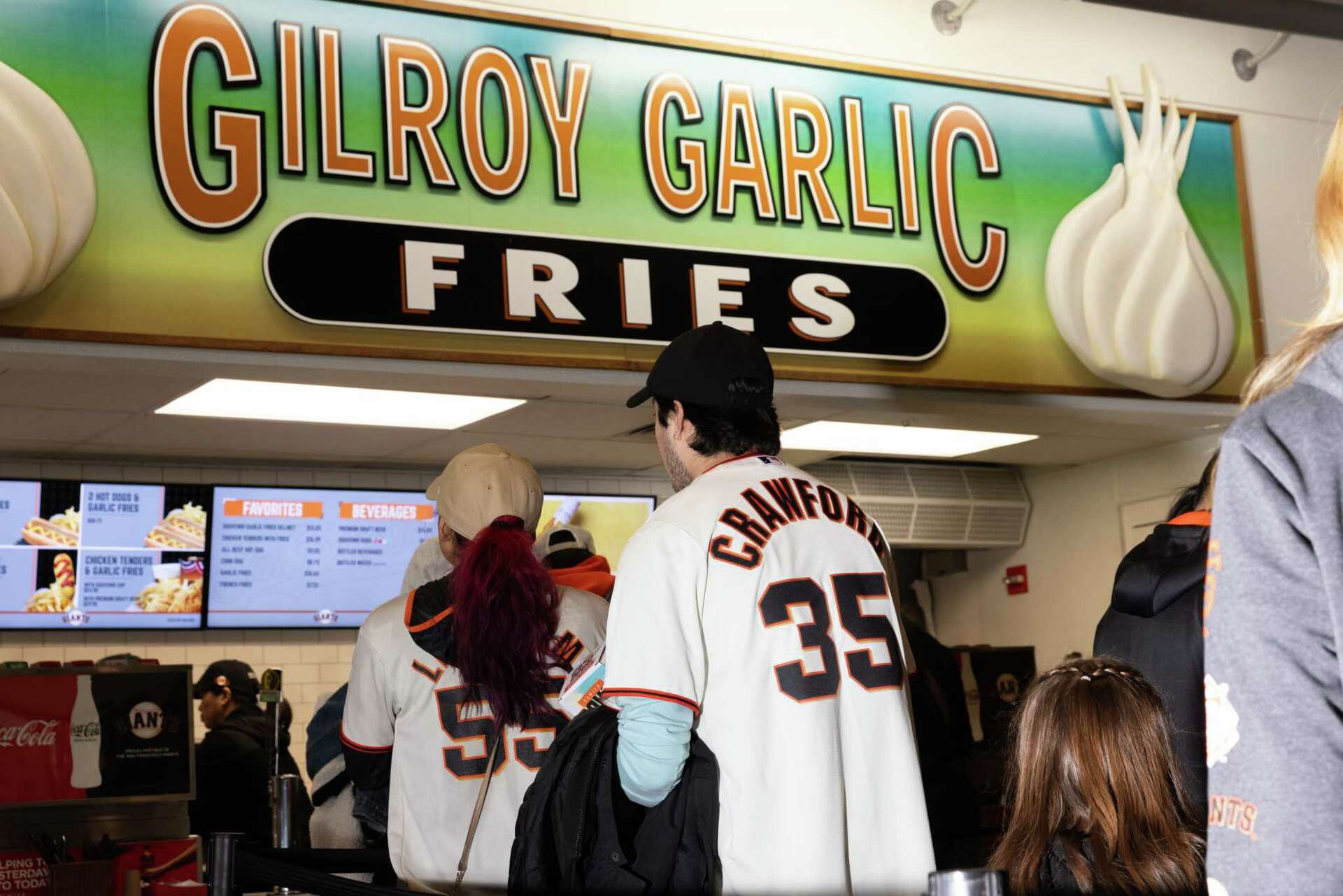 Testing the new food at SF Giants games at Oracle Park