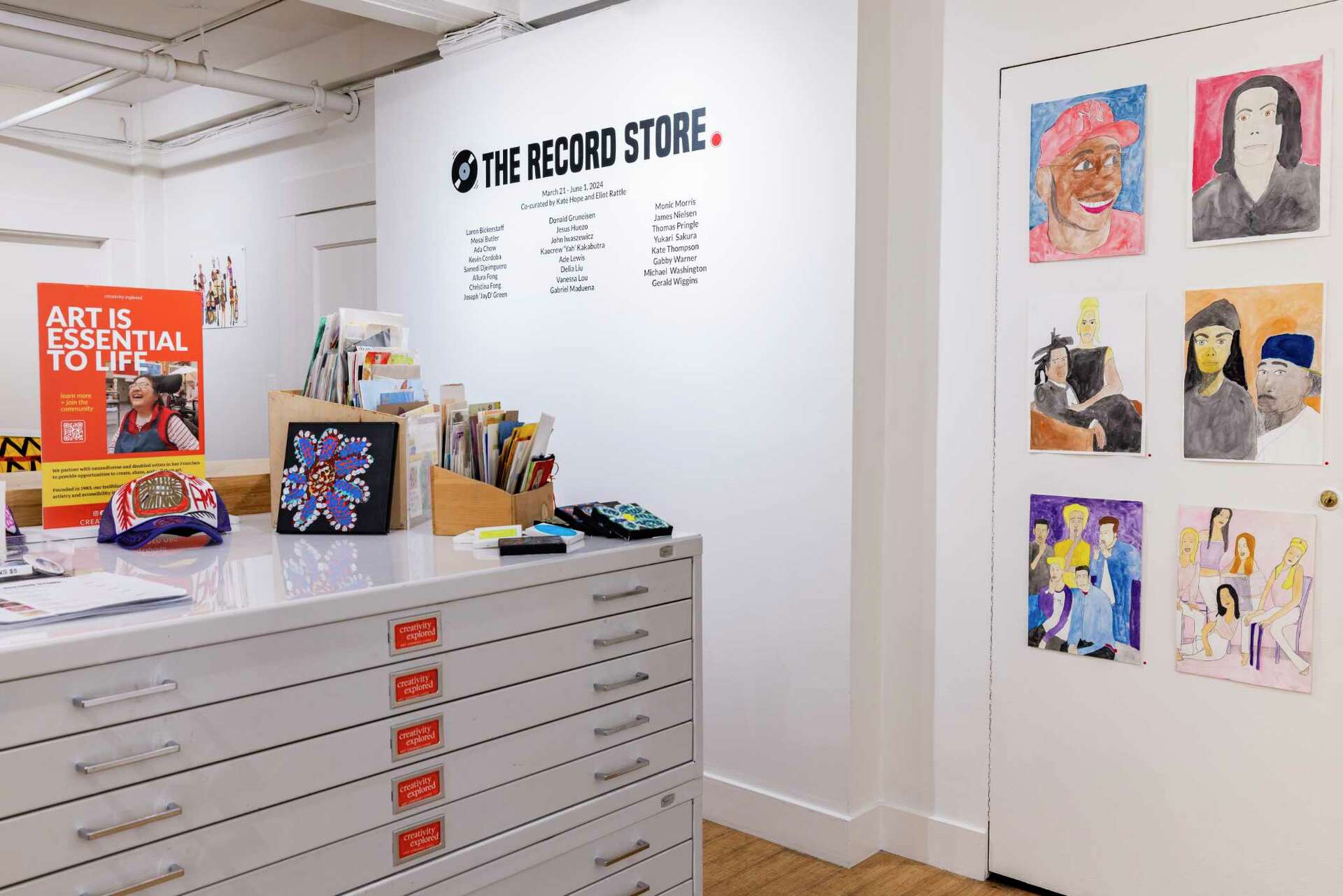 Creativity Explored attuned to detail with ‘The Record Store’