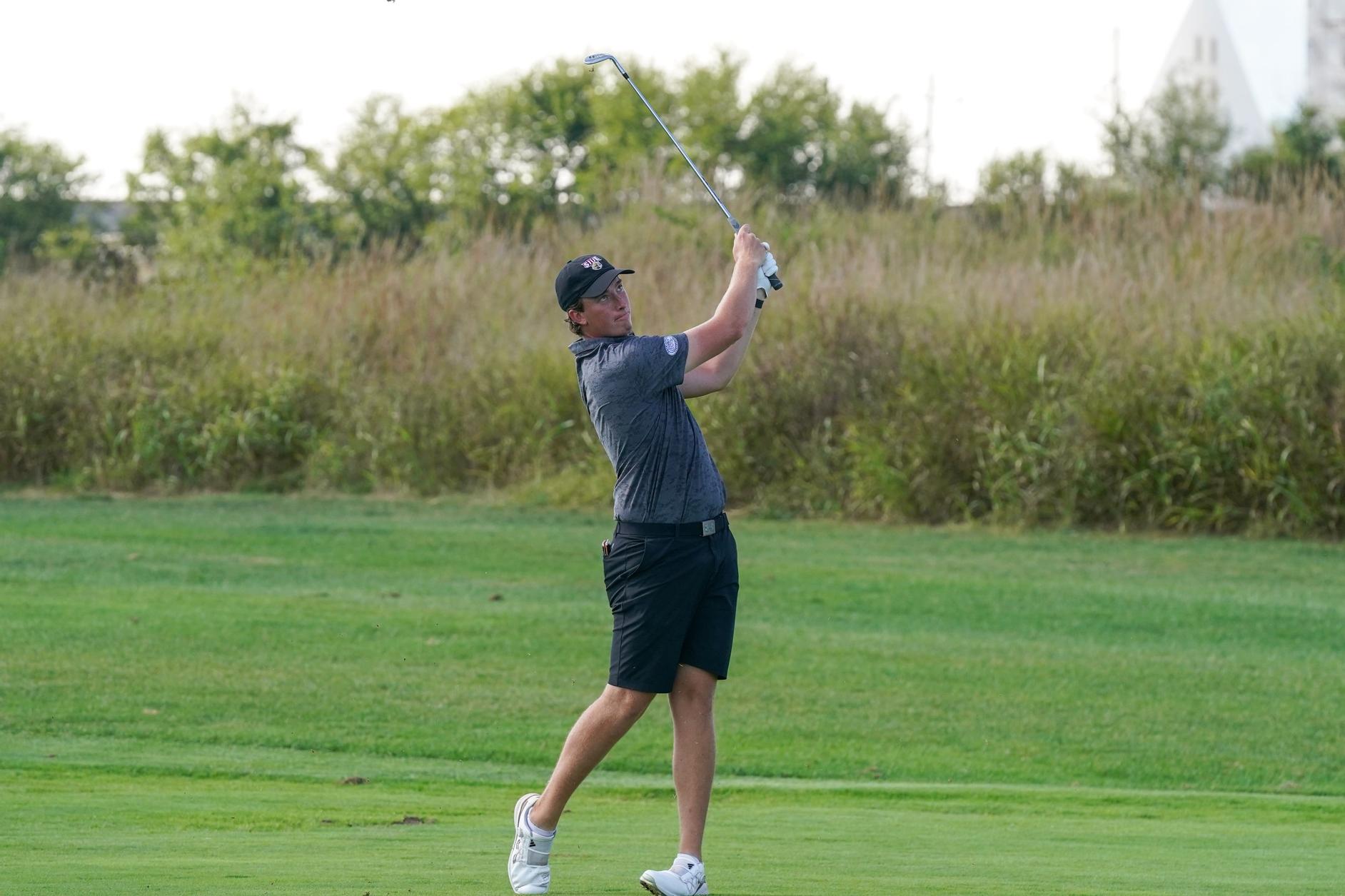 SIUE golf leads after two rounds of home tournament