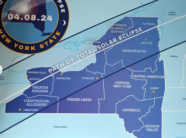 Hikers steered clear of Adirondack trails during eclipse