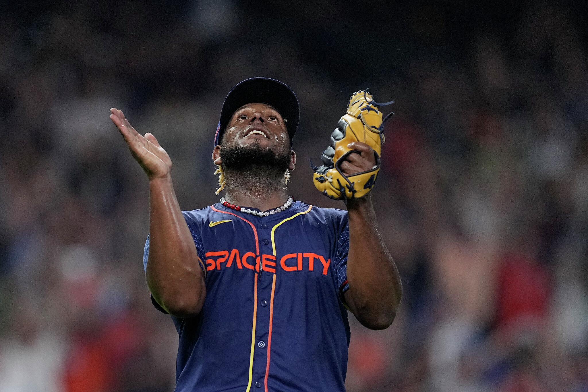 Ronel Blanco vive un sueño con los Astros