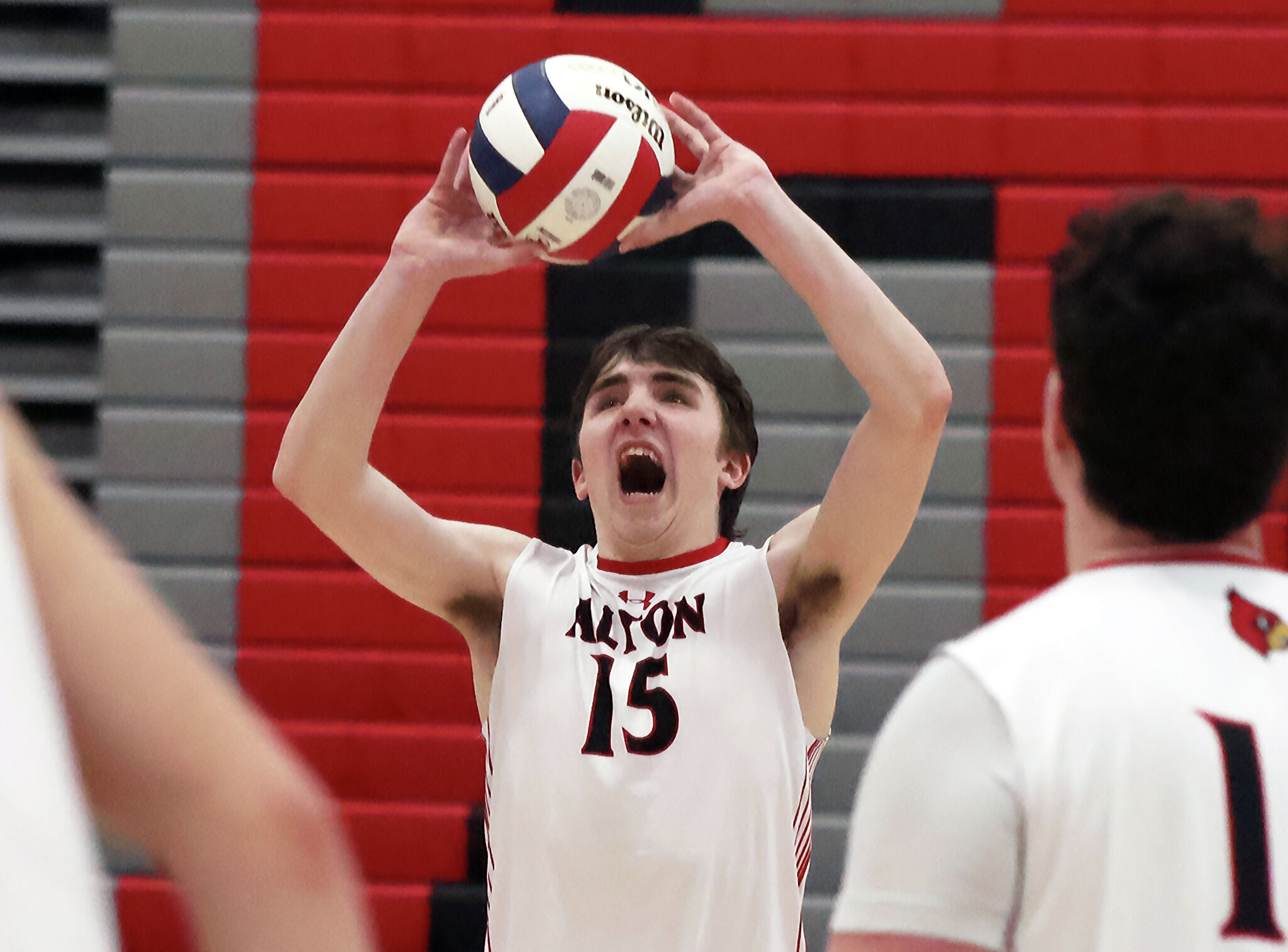 Liston’s aces help Edwardsville volleyball beat Alton
