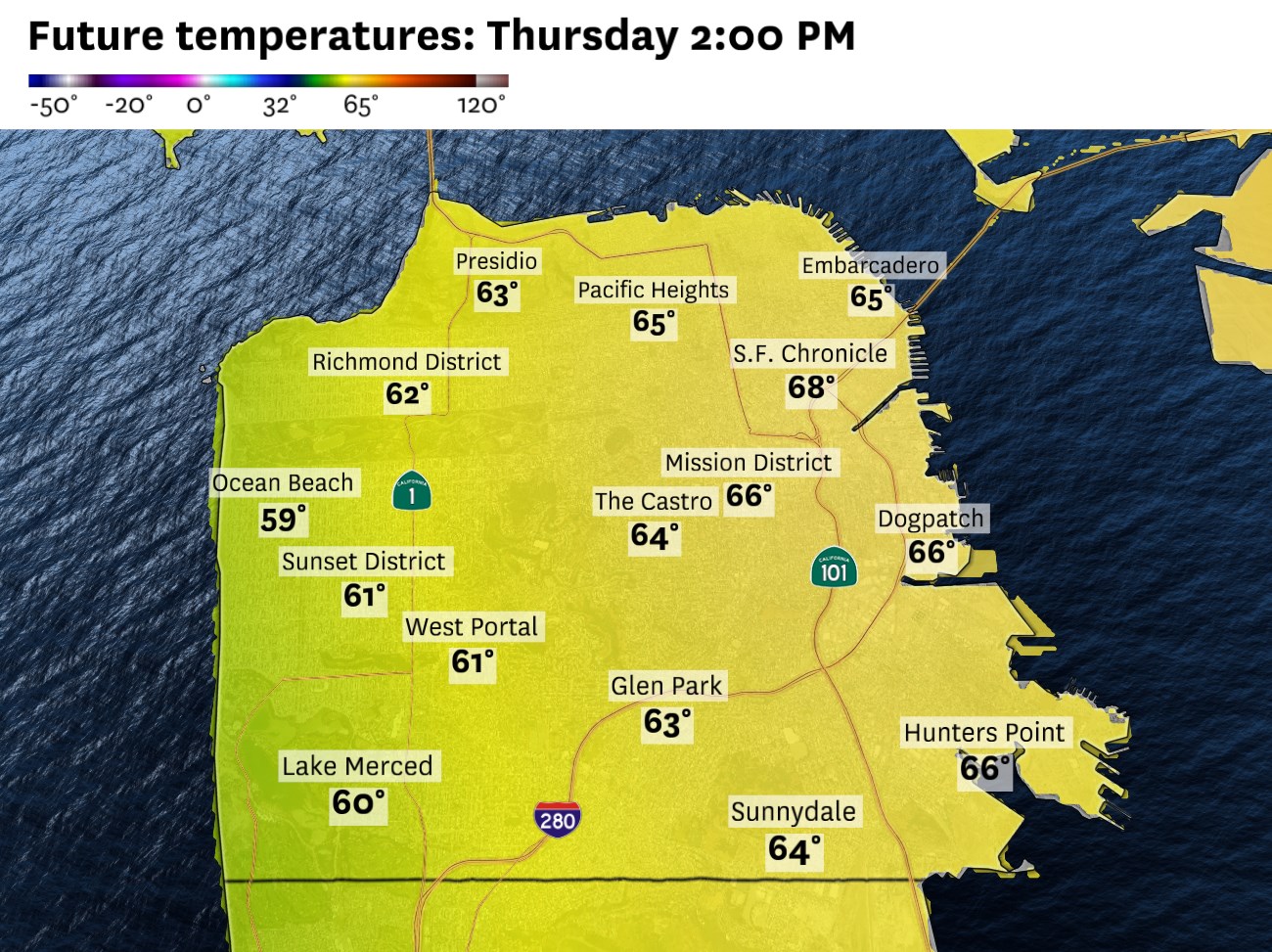 Bay Area weather: Cooldown begins, marks shift to rain on weekend