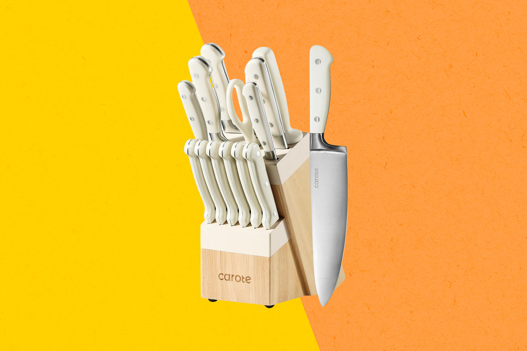 Score this elegant 14-piece knife set from Walmart for under $40
