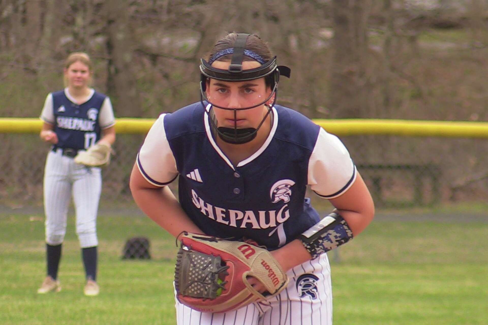 Shepaug softball ace Amelia Jacob already has 600 Ks as a junior.