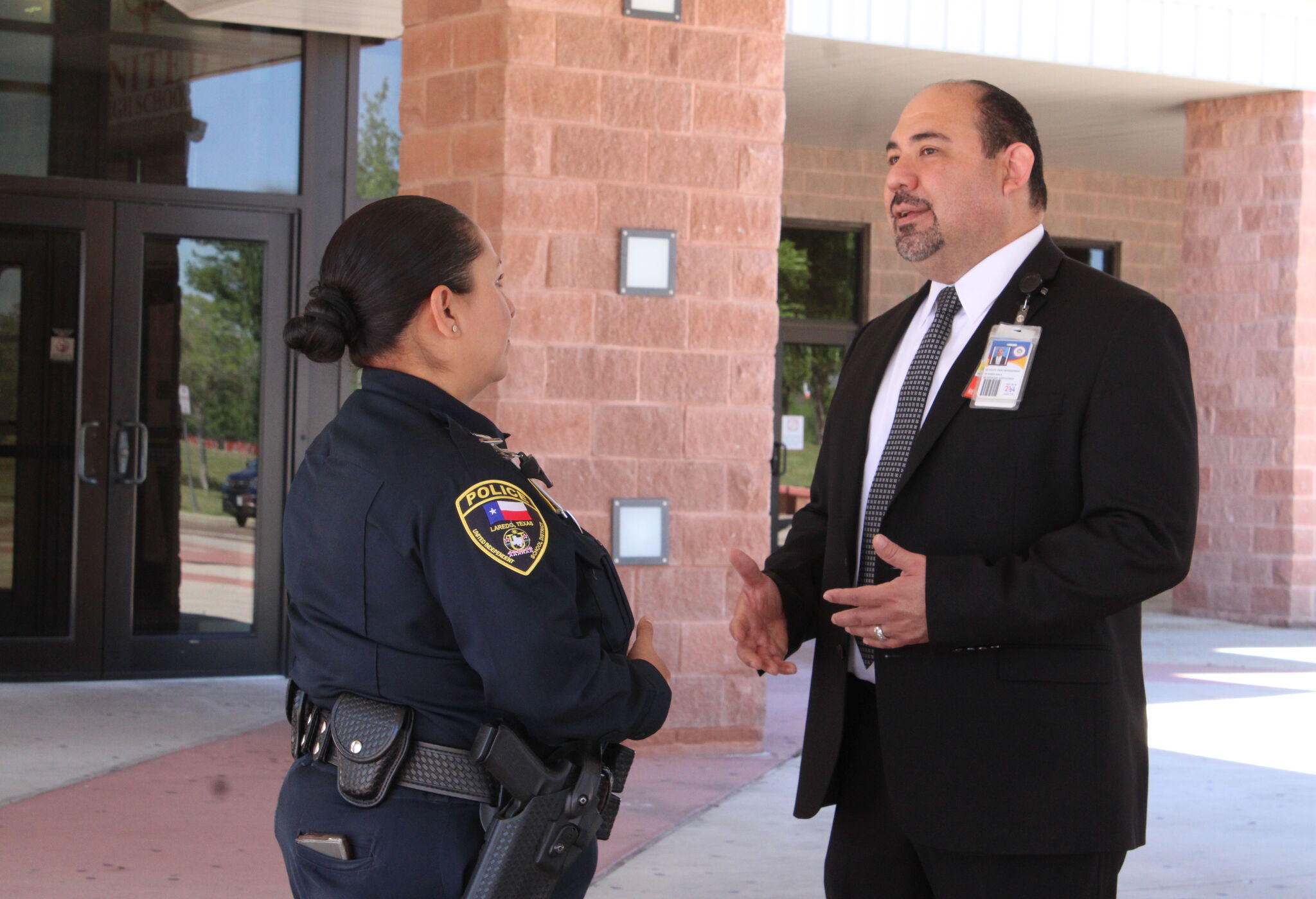 United HS hosts Laredo law enforcement on UISD crisis protocols