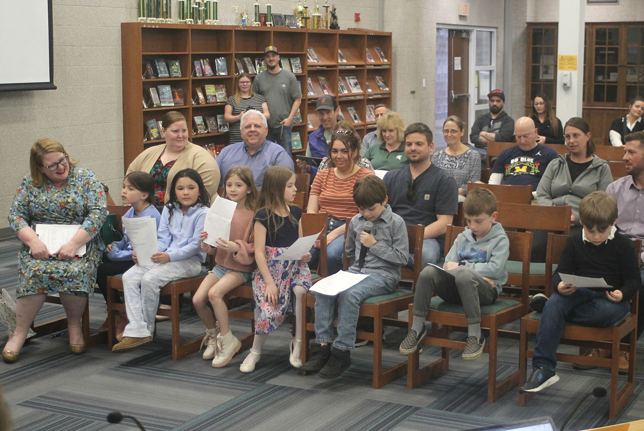 Manistee 2nd graders make Jefferson a safer place