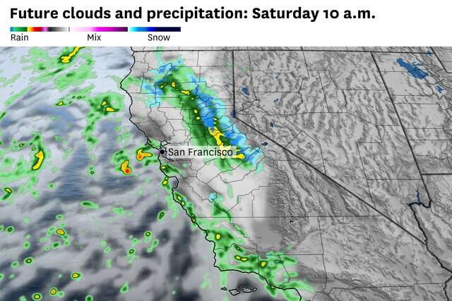 Another California storm to soak region. Here's timeline of rain