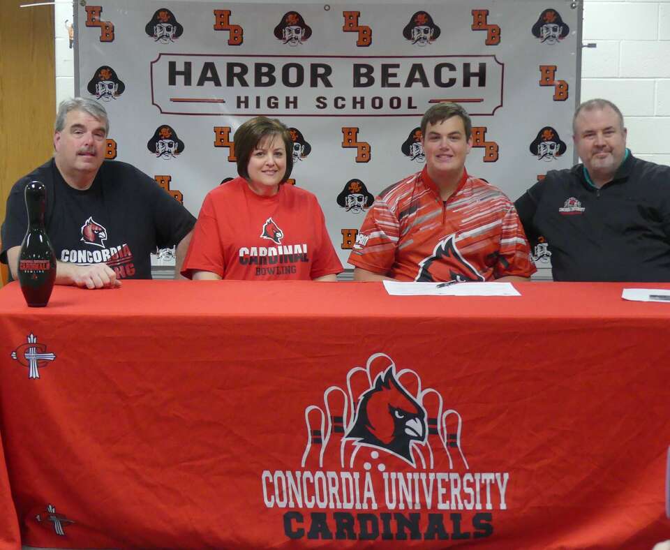 Harbor Beach's Koehn signs with Concordia University for bowling