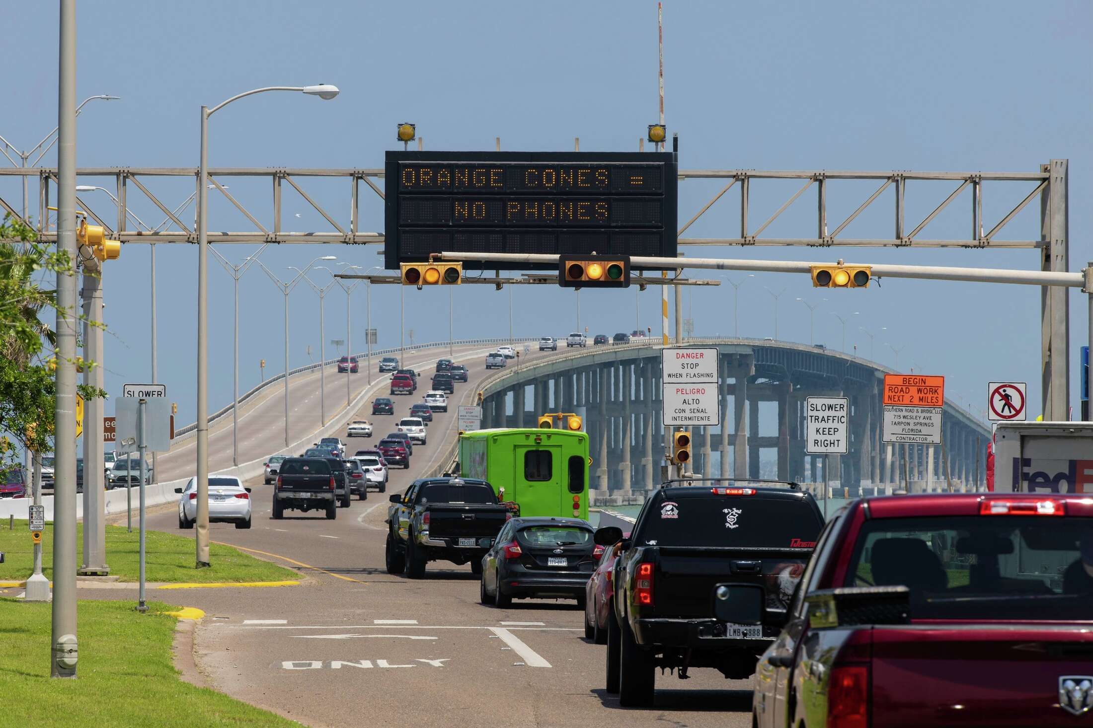 South Padre Island bridge faces spring lane closures