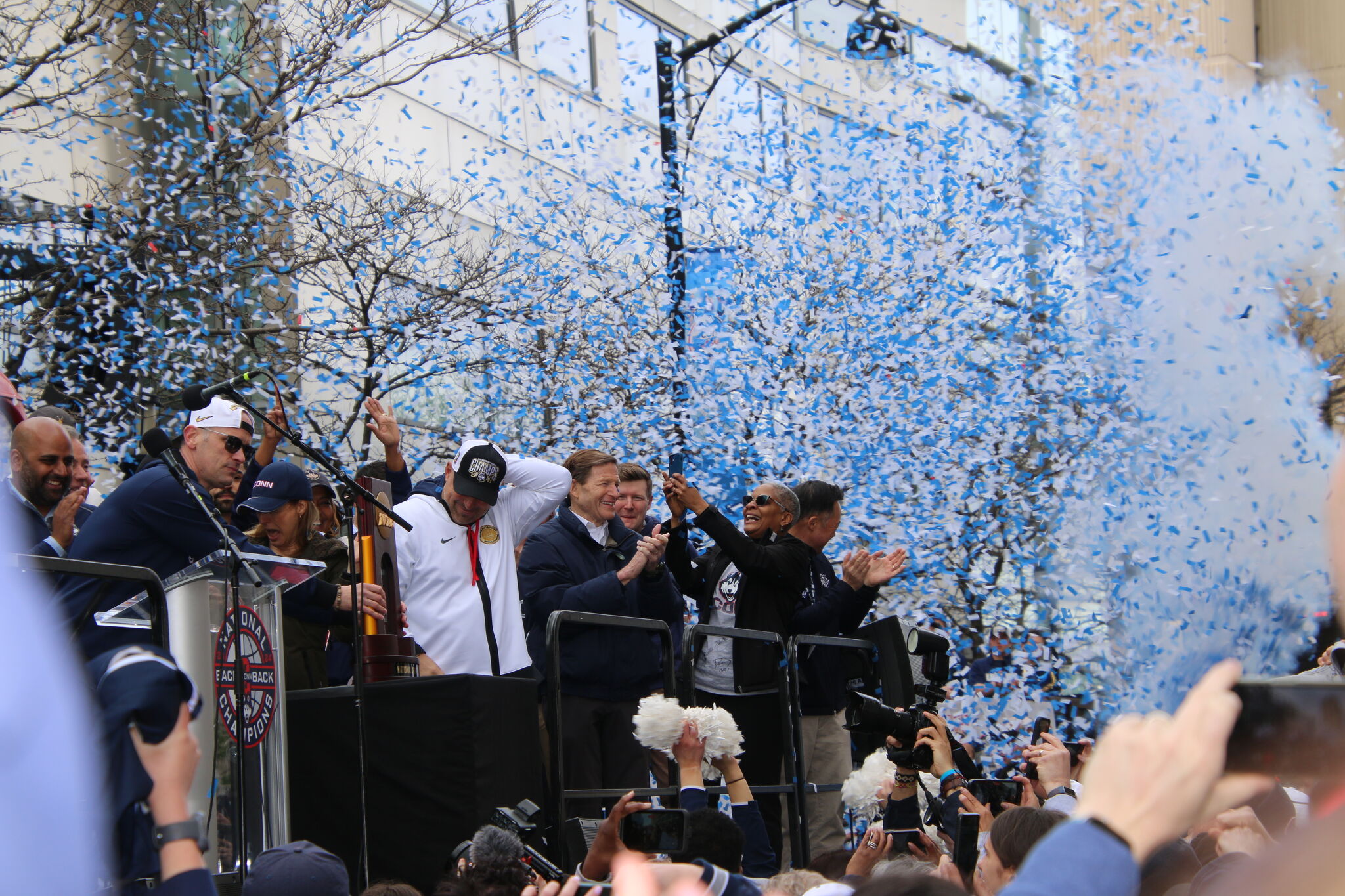 SEEN: UConn men’s basketball victory parade 2024